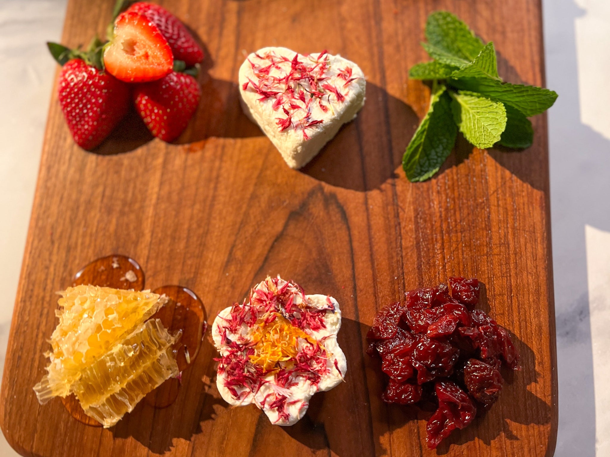 Best Spring Cheese Board Ideas with Seasonal Fruit + Herbs