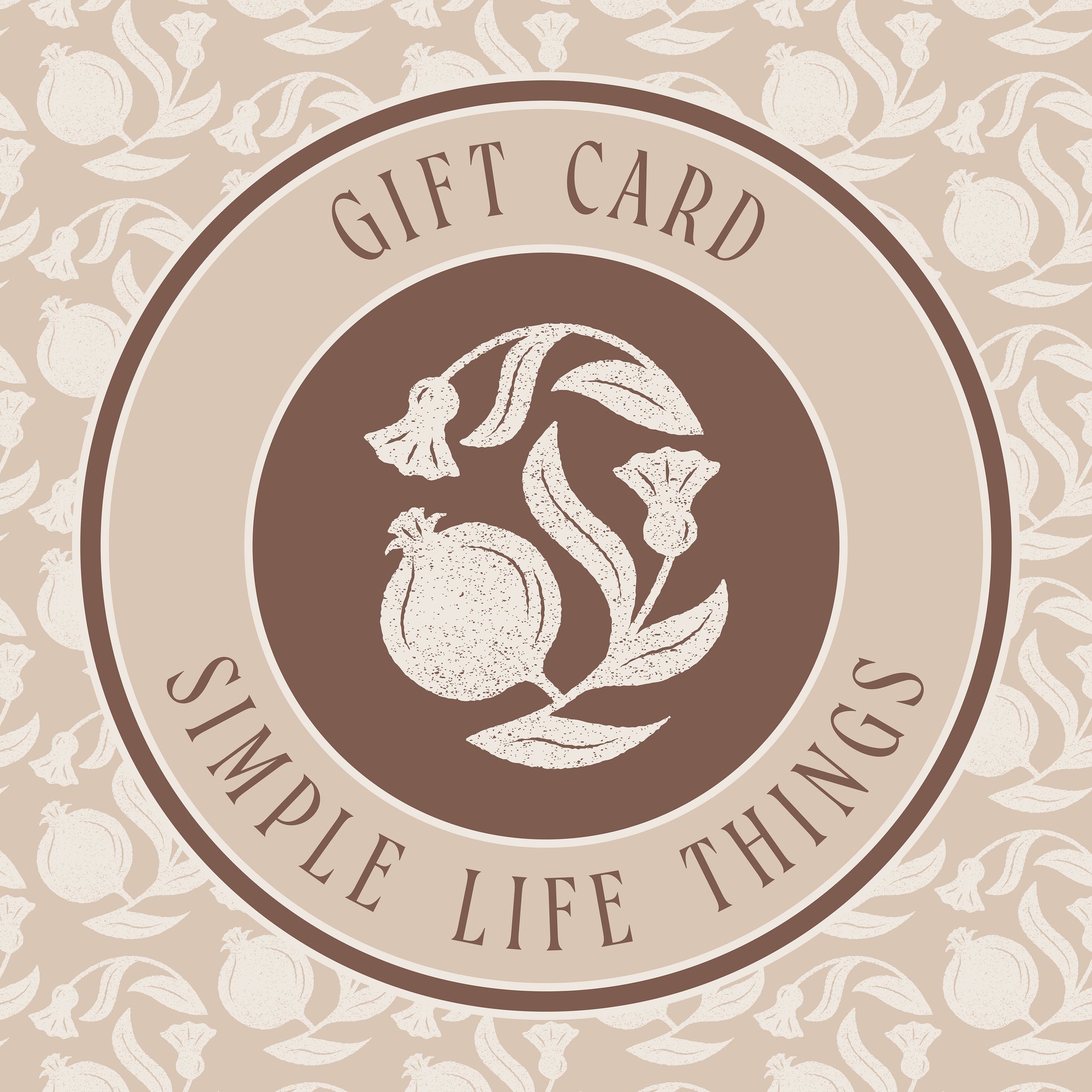 The Simple Life Gift Card